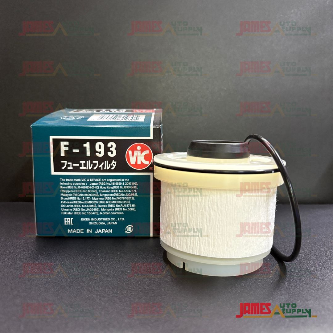 VIC Fuel Filter Element Type F-193 for Toyota D4D Engine, Fortuner ...