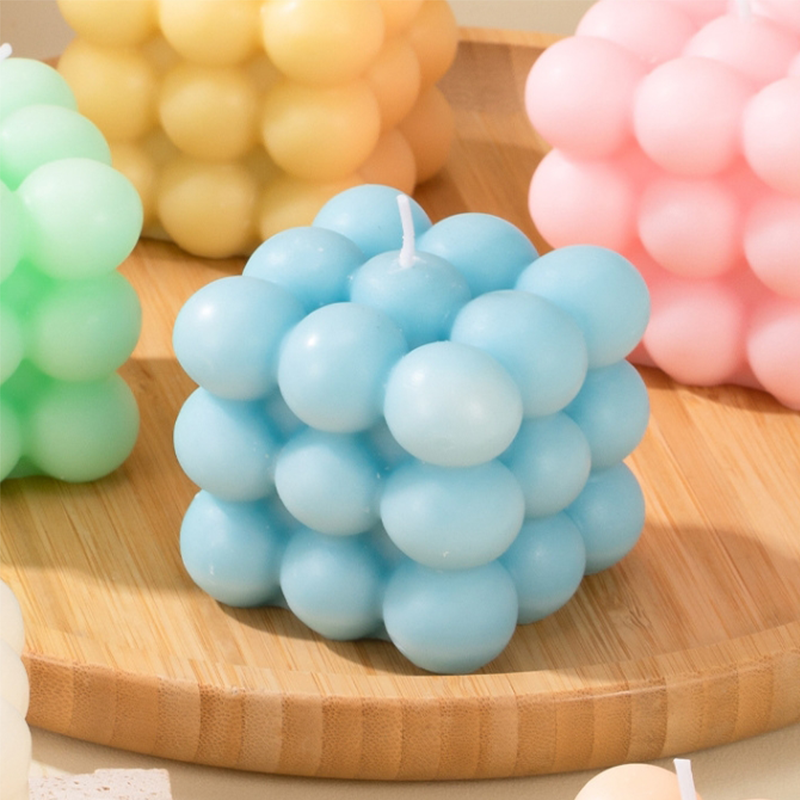 150g Pure soybean handmade candle Aesthetic Nordic Style Bubble Scented ...