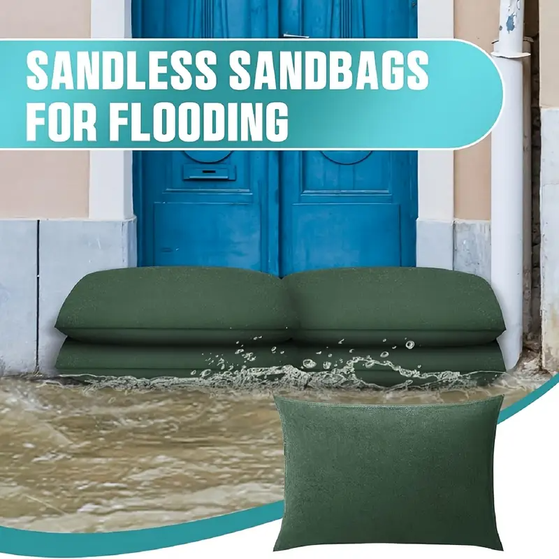 Easy To Install Flood Barrier Water Absorbing Sandbag Water Retaining ...