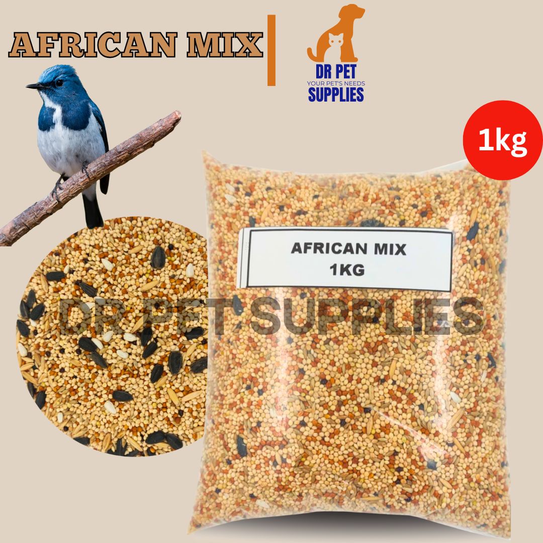 1kg African Mix Bird Food All Stages Pet Food Essential Premium Seed ...