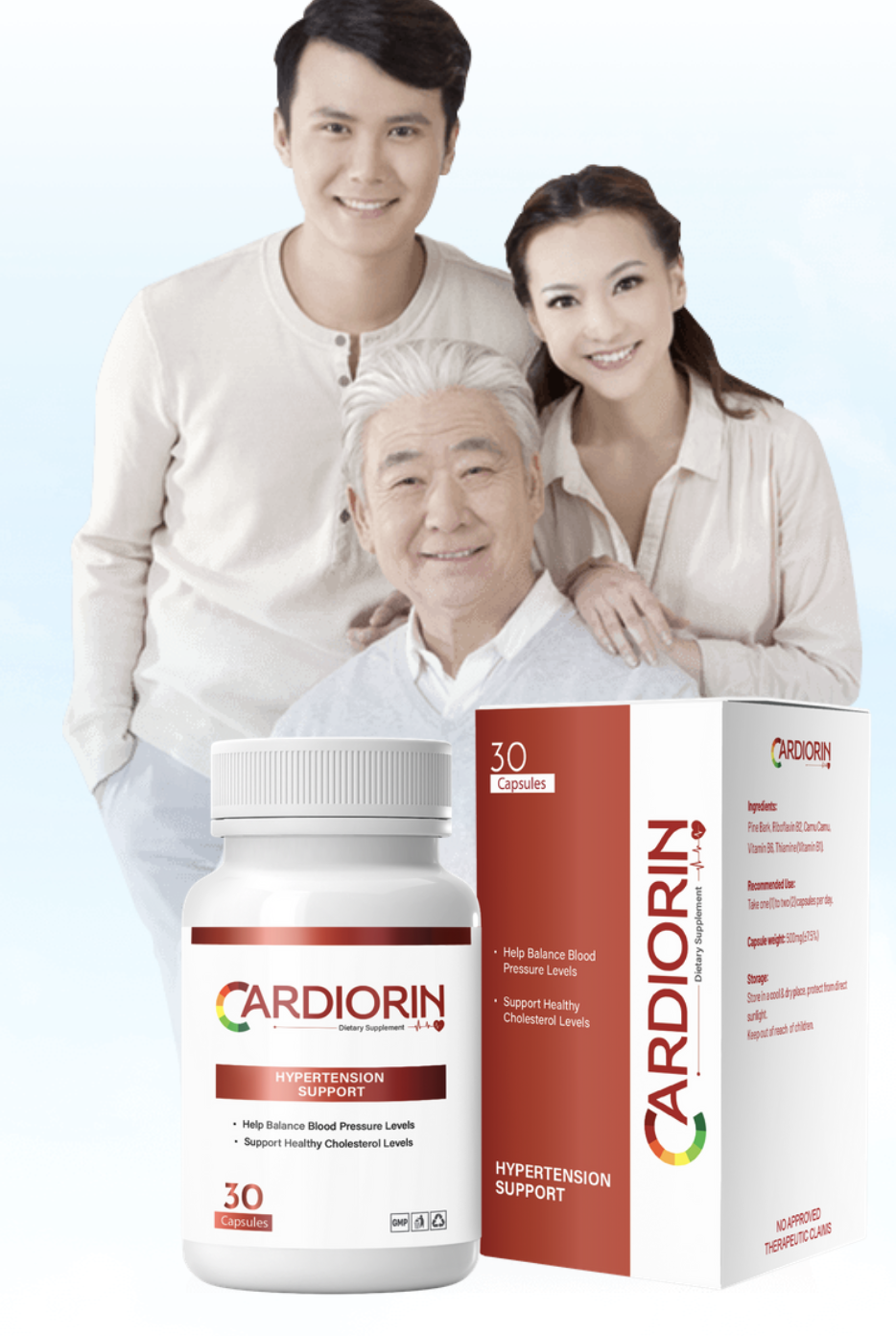 Harvinx Cardiorin 30 Capsules | Hypertension Support | Shopee Philippines