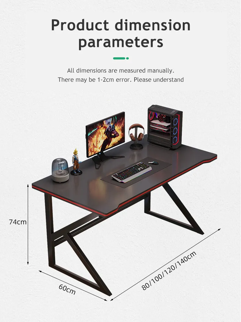 computer table gaming table for computer desk table pc table desk ...