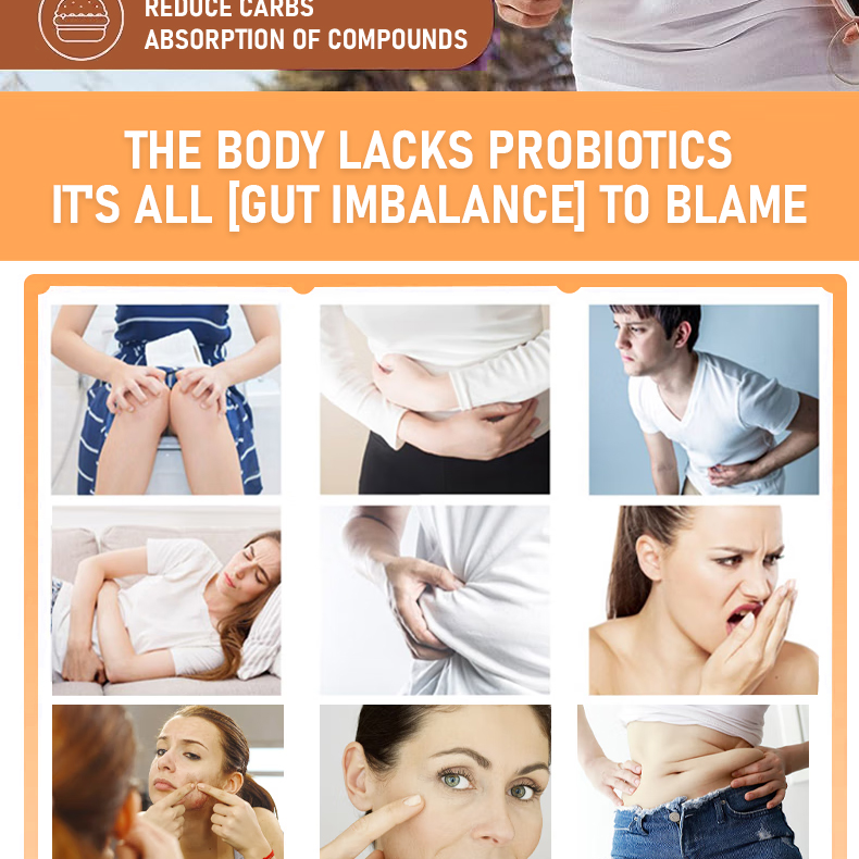 Gut Probiotics capsules, Improve Gut Health and Relieve Bloating, 60 ...