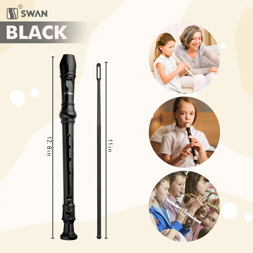 RIXTON Professional Music Global Flute Recorder (Ivory) Music ...