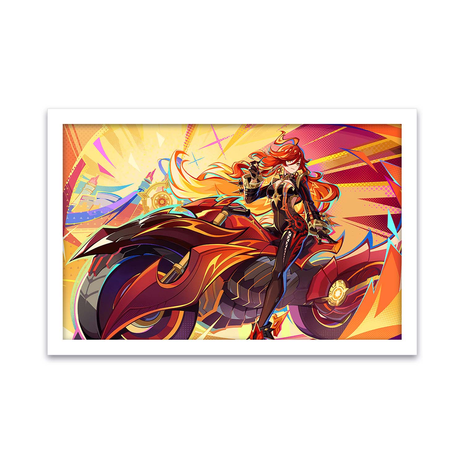 GENSHIN IMPACT NATLAN ANIME MANGA POSTCARDS HD Print with FREEBIES ...