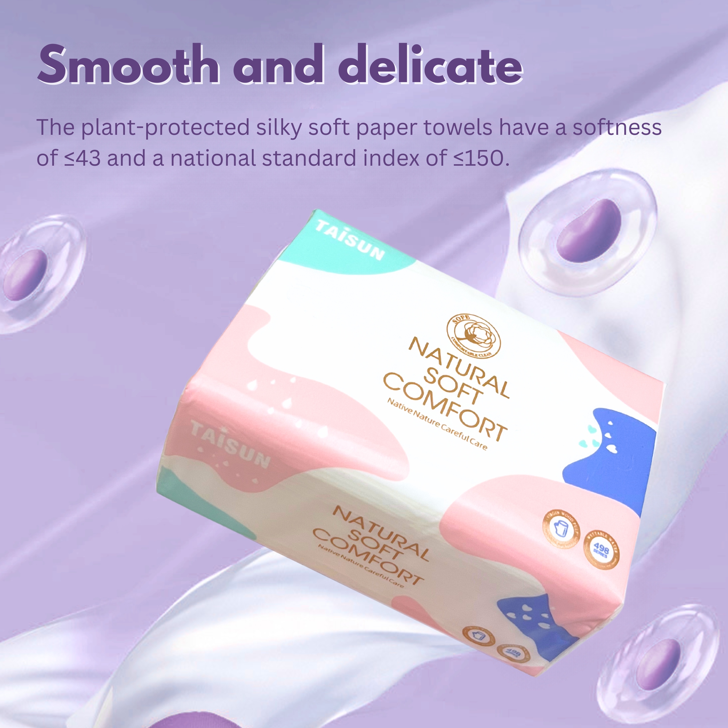 Hi PoPo PH 2025 [4ply - 468 pulls] Facial Tissue Virgin Wood Pulp Hotel ...