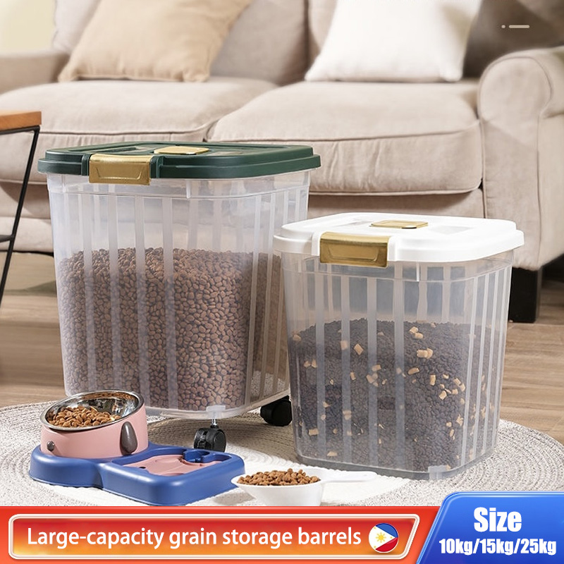25Kg Rice dispenser rice box storage with cup Food storage container ...