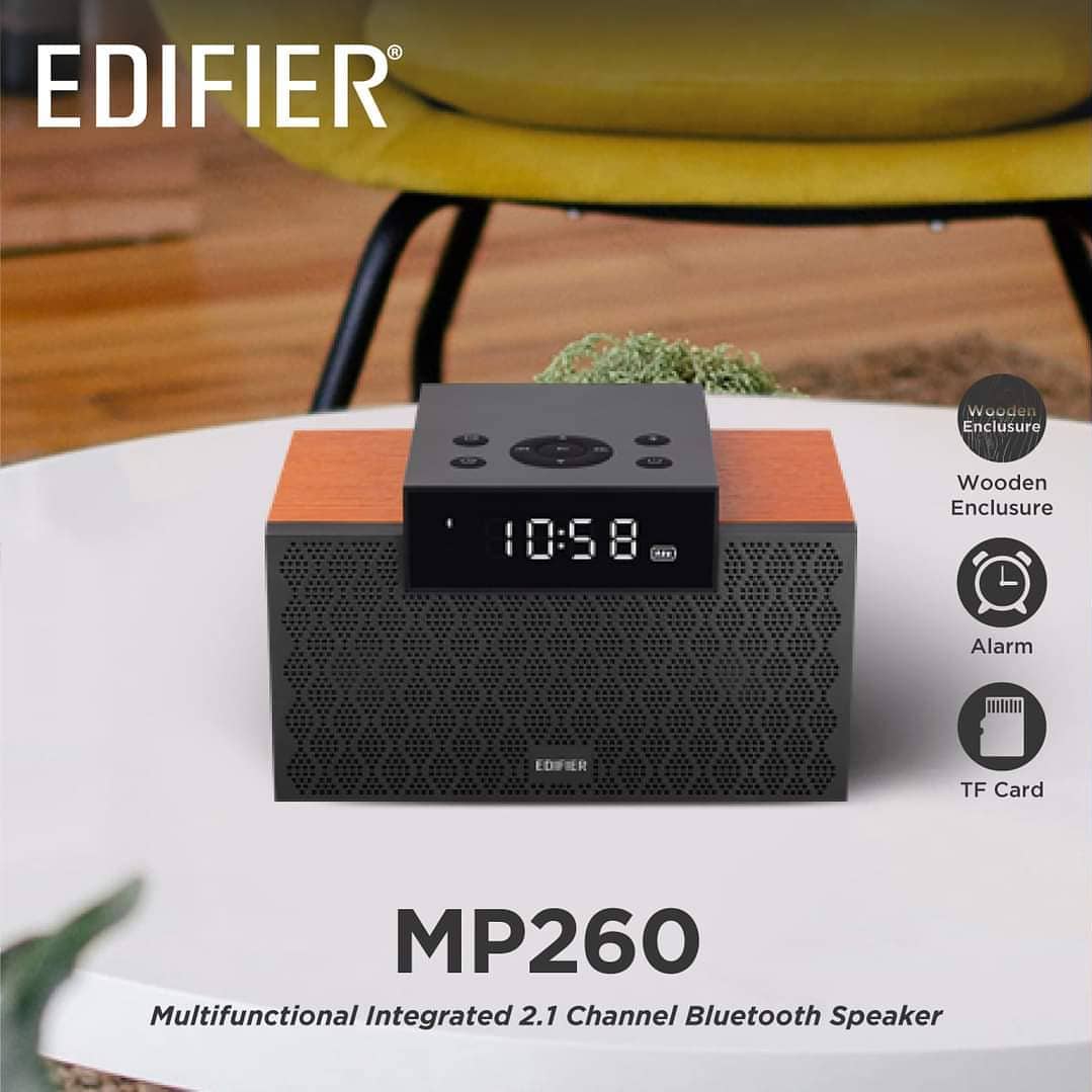 IPASON | Edifier MP260 Wireless Bluetooth V5.0 Subwoofer Stereo Wooden ...