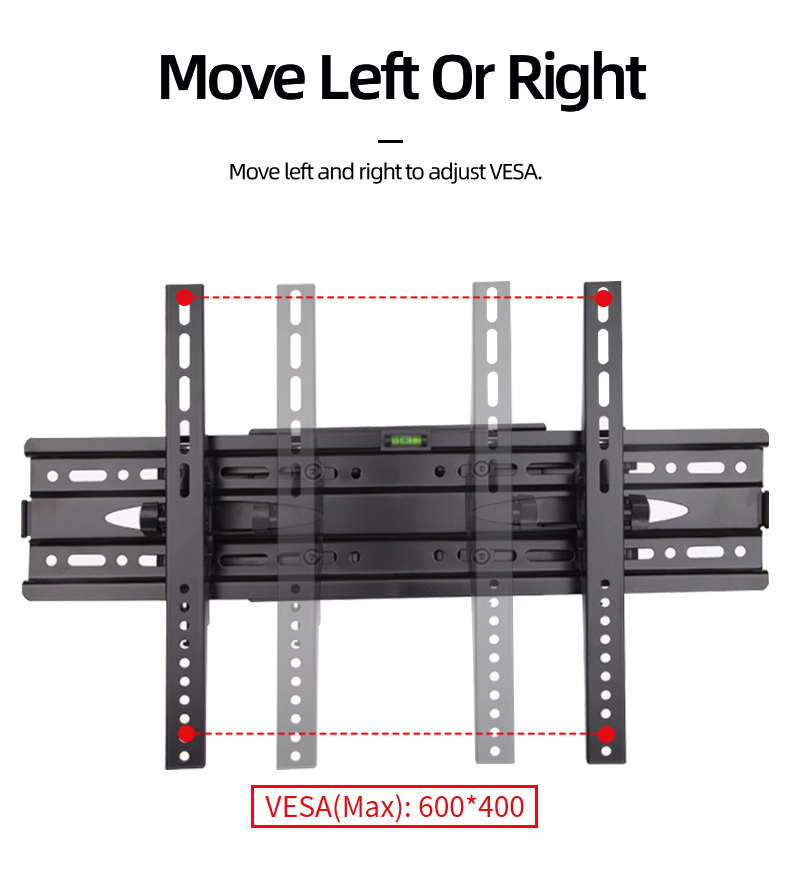 Universal TV Wall Mount Bracket For 14"-80" Retractable Bracket Swivel ...