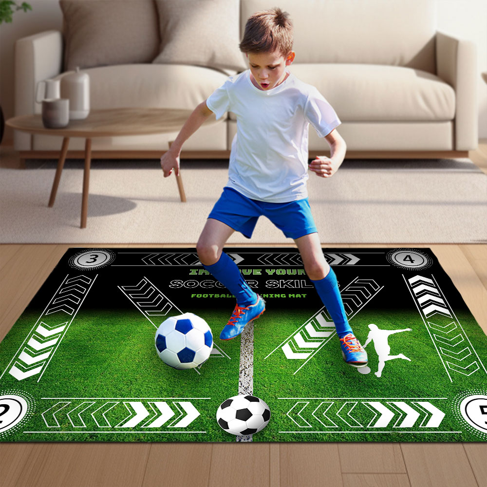 Football Training Mat Football Ball Control Footstep Training Mat ...