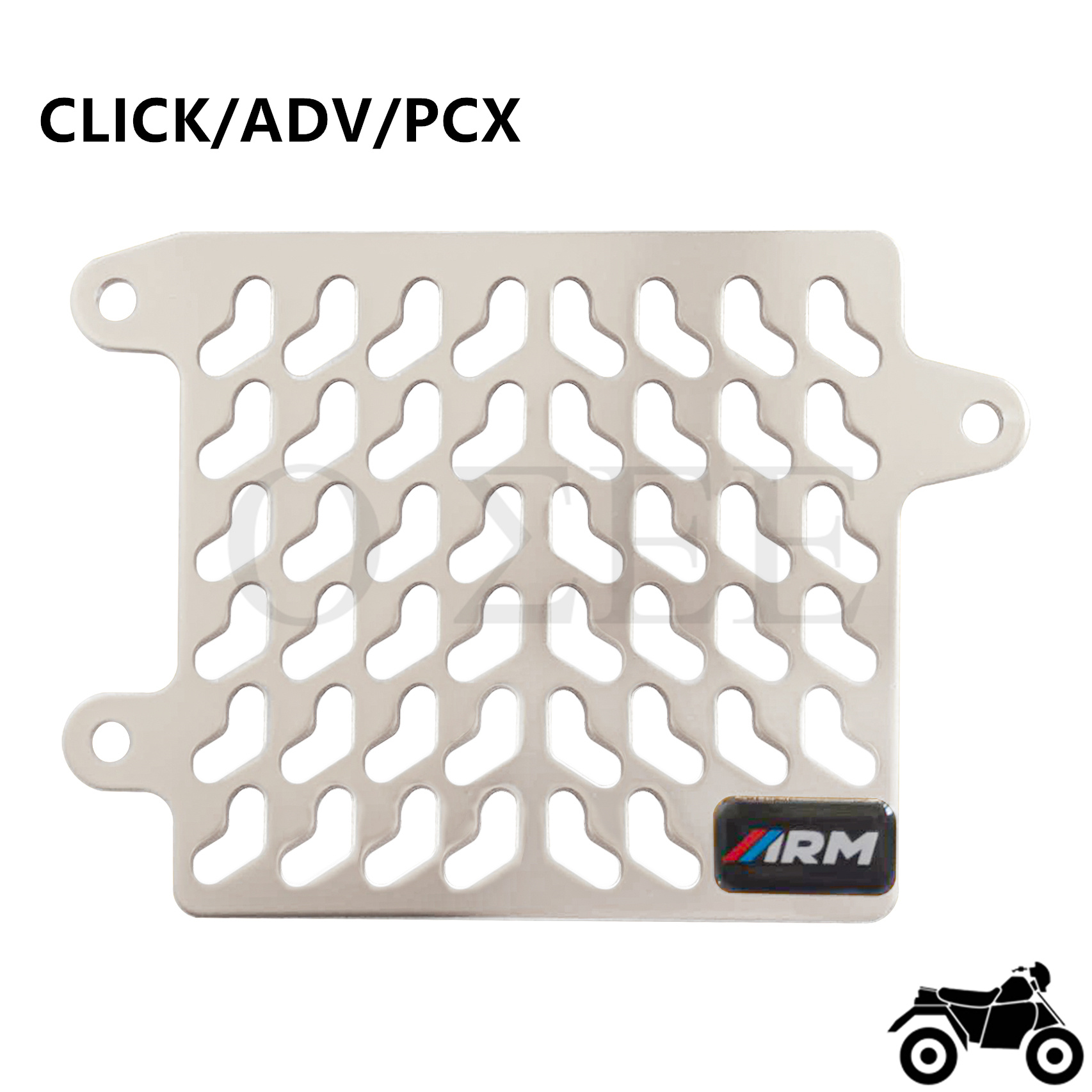 ARM Radiator Cover For Honda Click 125 / Click 150 / ADV 150 Alloy Made ...
