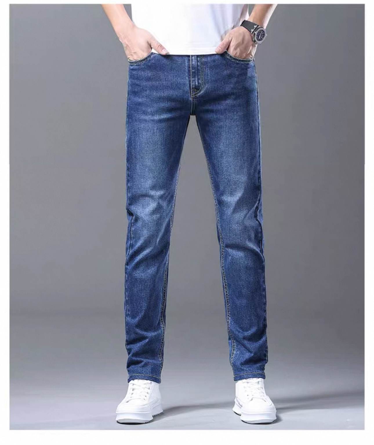 Denim Pants For Men Stretchable Men's Denim Jeans Pants For Men ...