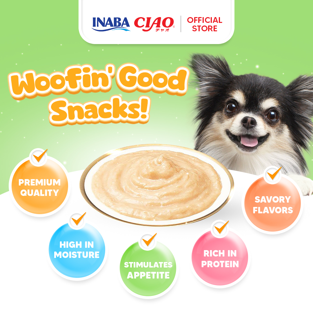 Inaba Churu Dog Treat 20g x 8 Sticks | Shopee Philippines