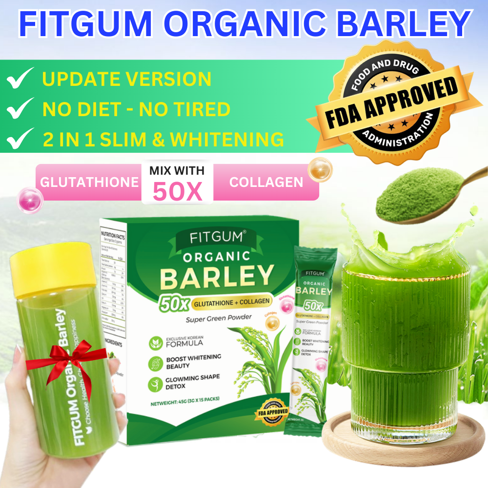 FITGUM Organic Barley Glutathione Collagen Original Anti-Aging ...