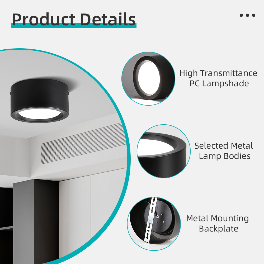 Tri color Downlight Ceiling Light 20W 30W Led Ceiling Lamp Pin Lights ...