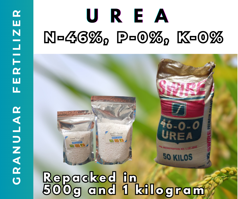 Urea Swire, 46-0-0 Granular Fertilizer Repacked in 500g and 1kg ...