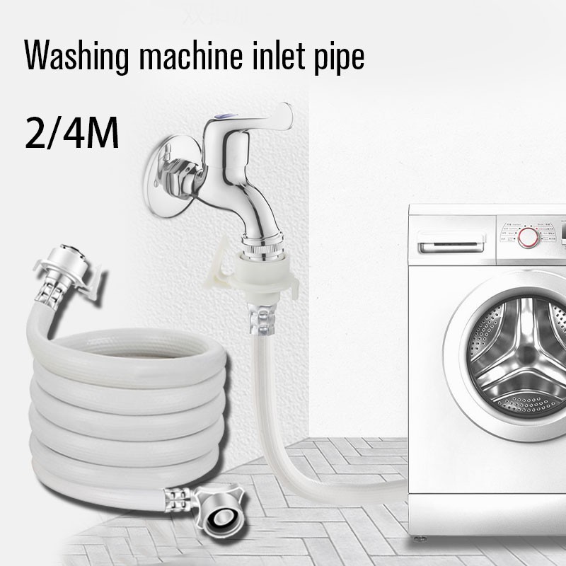 2/3/5/10M Washing Machine Inlet Pipe Hose Extension Tube Universal ...