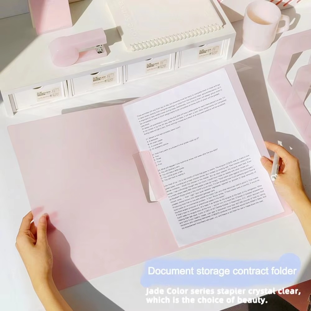 Durable PP Plastic Side Open Buckles A4 Clipboard Loose Leaf Business ...