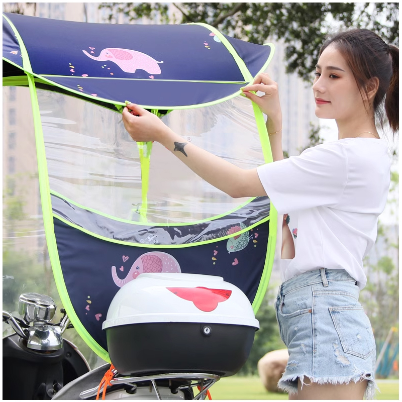 【New Upgraded】canopy for motorcycle (COD In Stock) - Double-Layer All ...