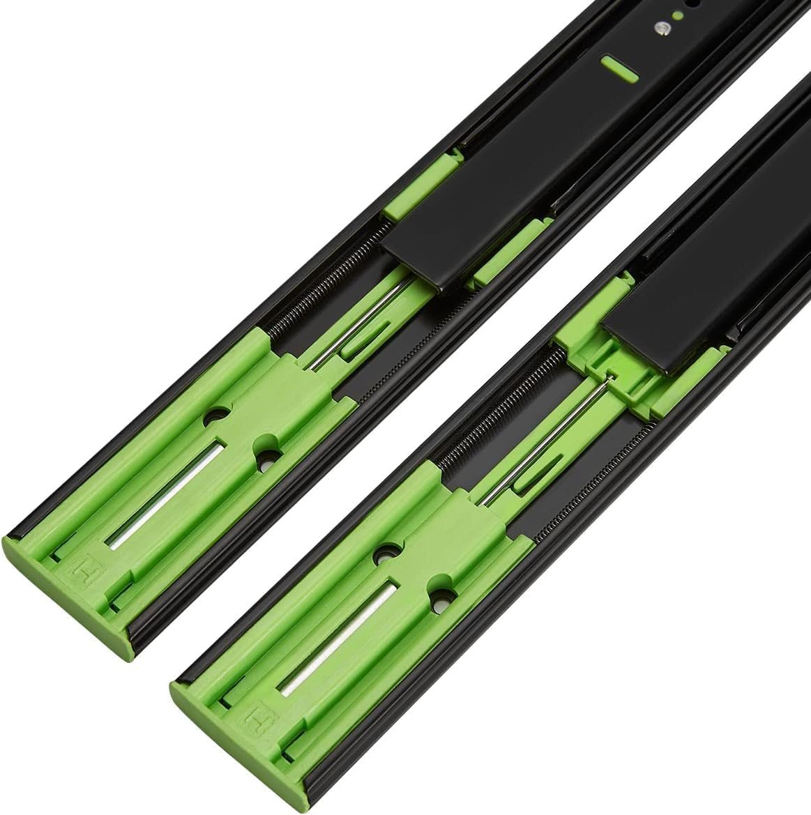 Drawer Guide Soft Close Heavy Duty Hydraulic Full Extension 3Fold Push ...