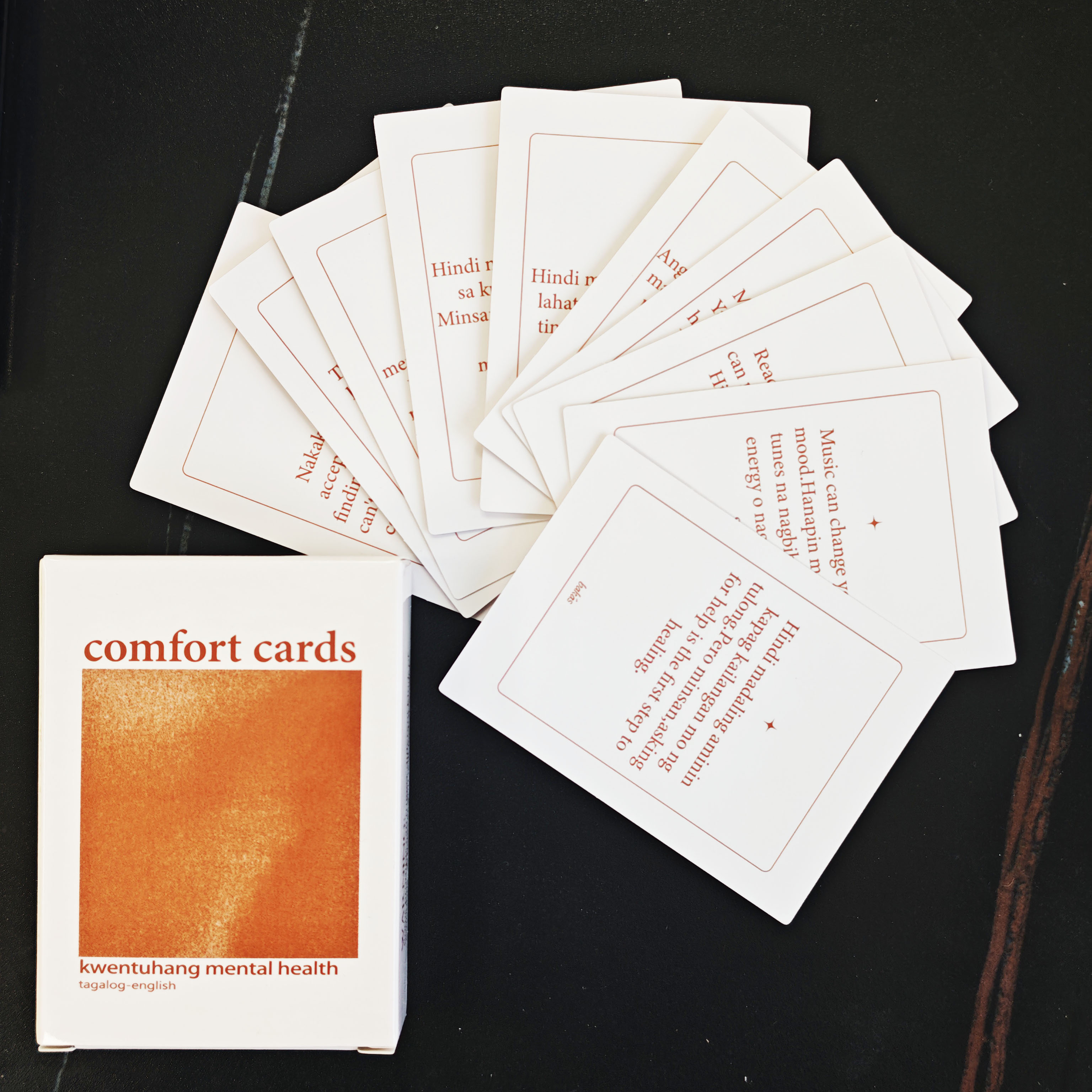 Comfort Cards: Kwentuhang Mental Health Deep Conversations 60 Questions ...