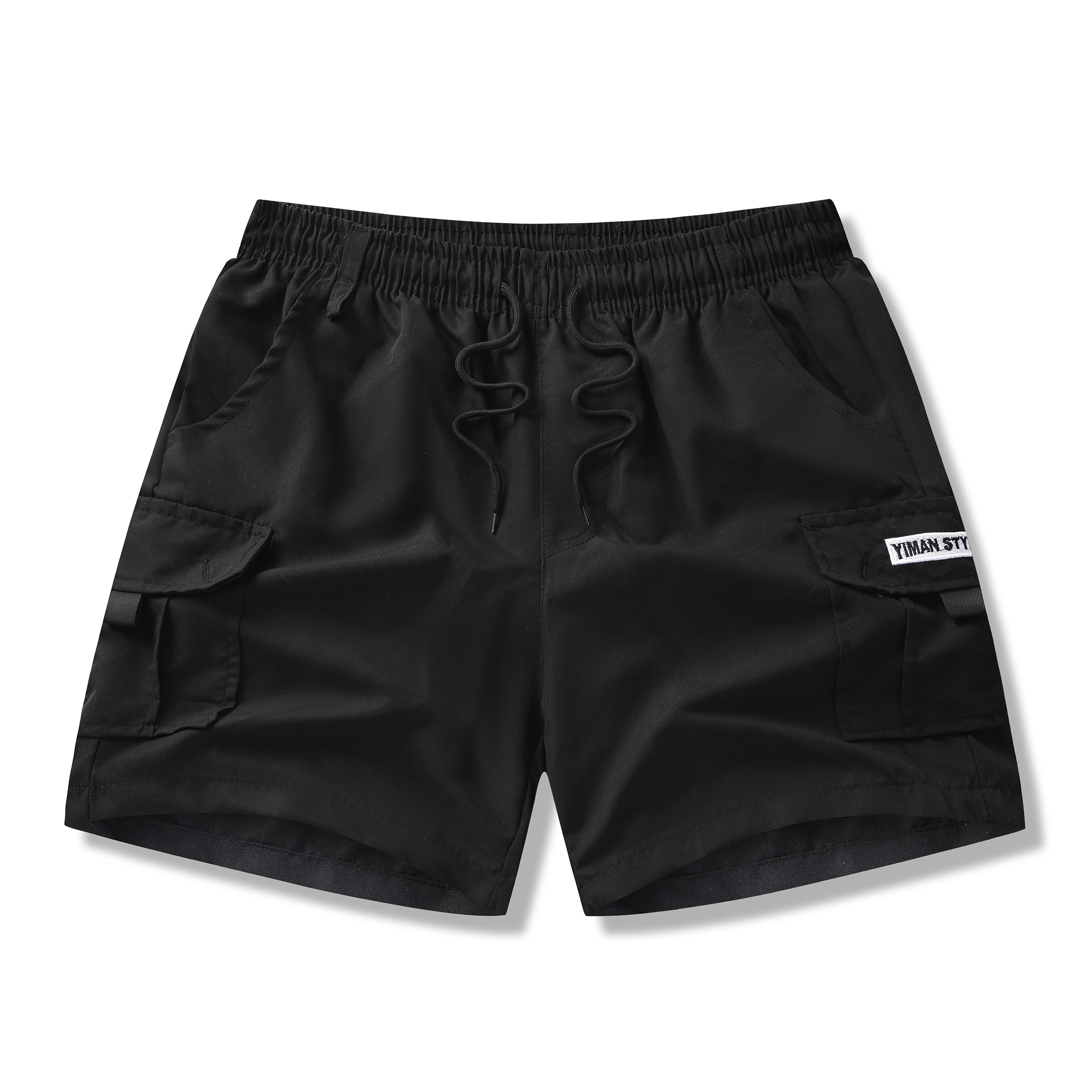 23068#Unisex cargo shorts na may limang bulsa sa itaas ng tuhod ...