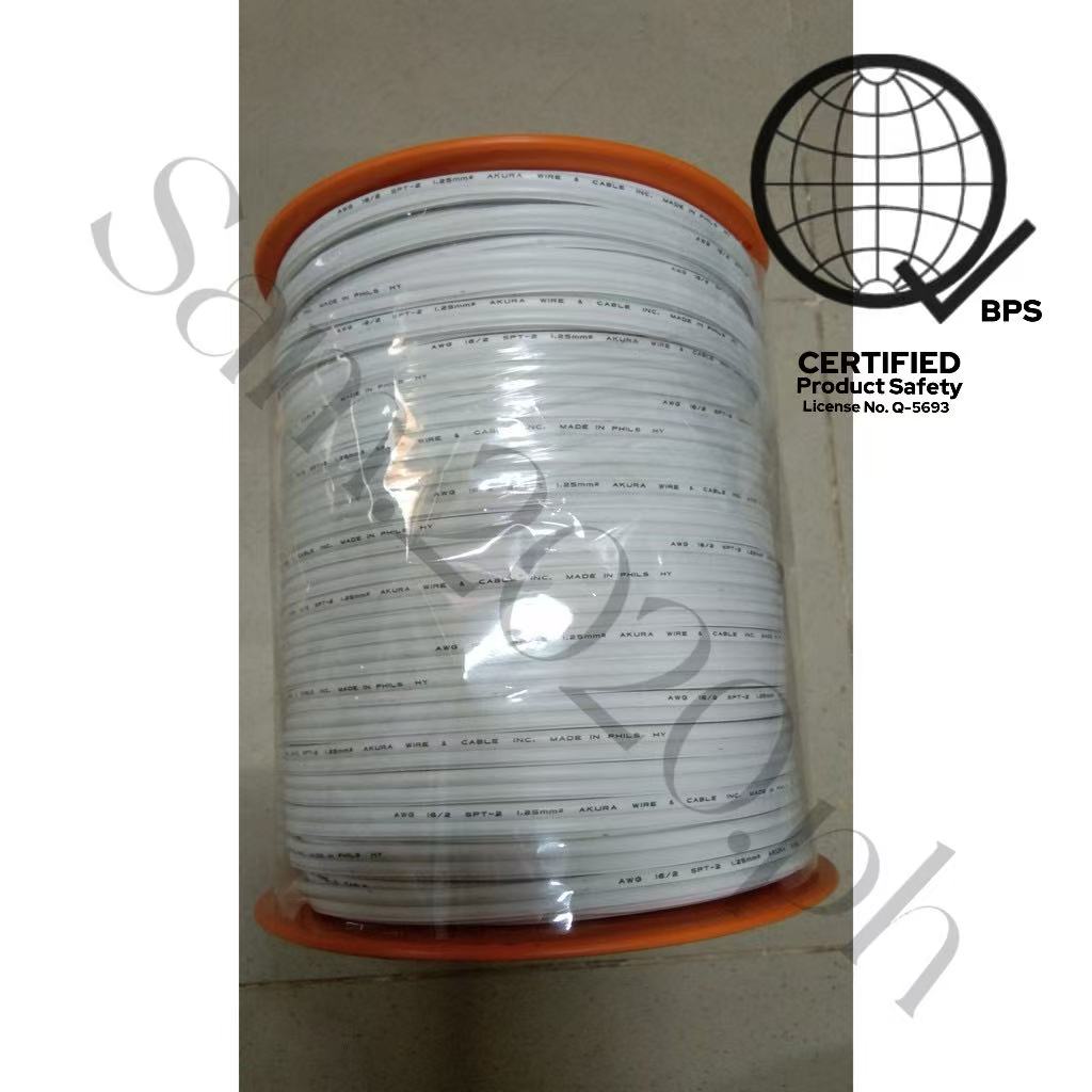 Flat Cord Duplex Wire (1 Roll) #18/2 AND #16/2 | Shopee Philippines