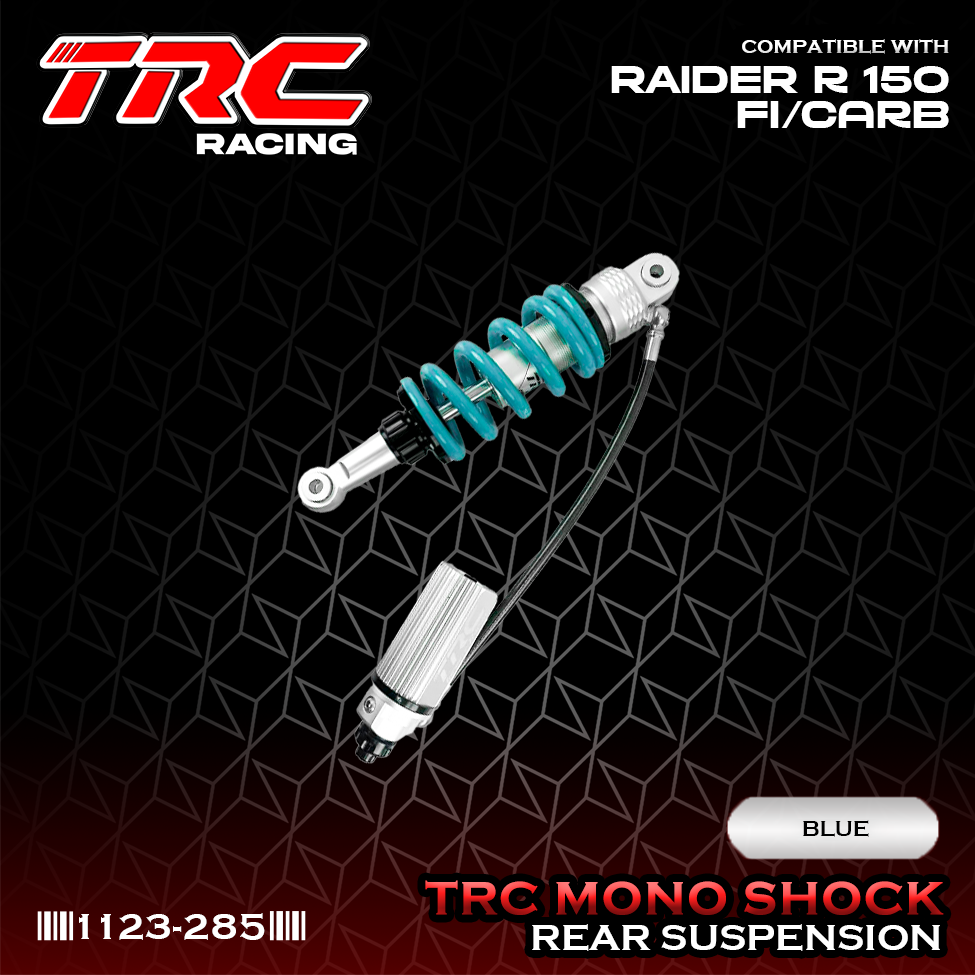 TRC RACING REAR MONO SHOCK SUSPENSION FULLY ADJUSTABLE FOR RAIDER R150 ...
