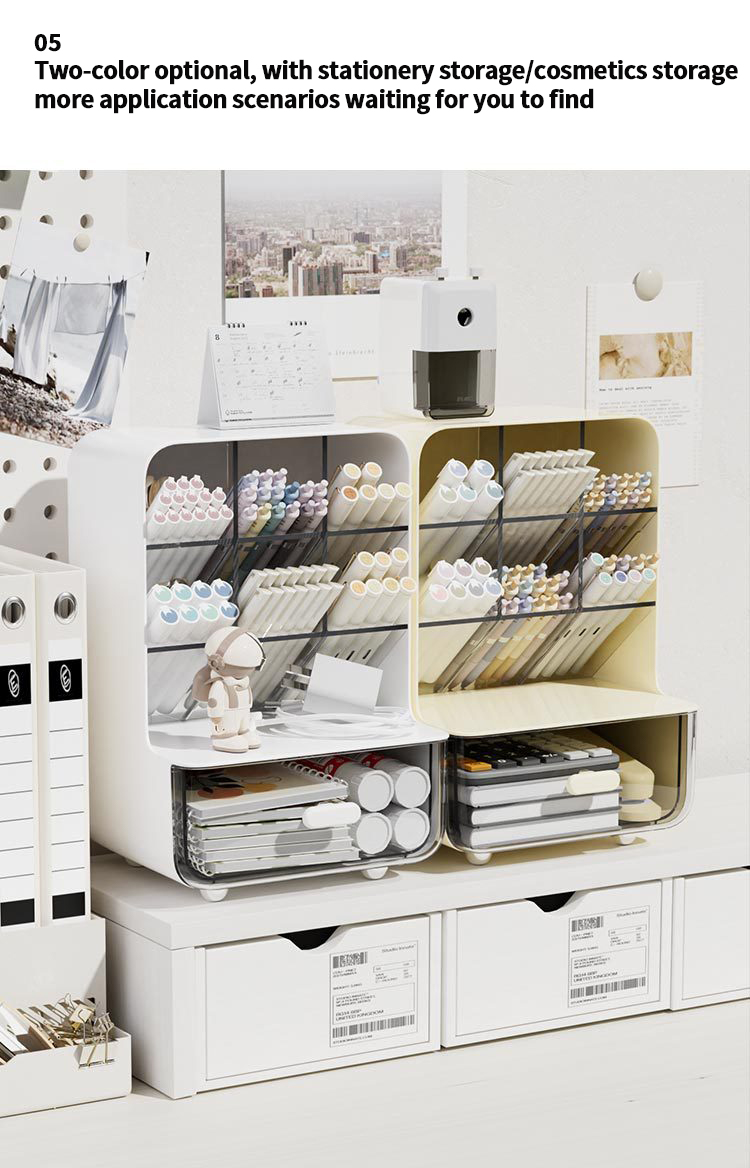 TTSM-Storage box slanted drawer style office pen holder student ...