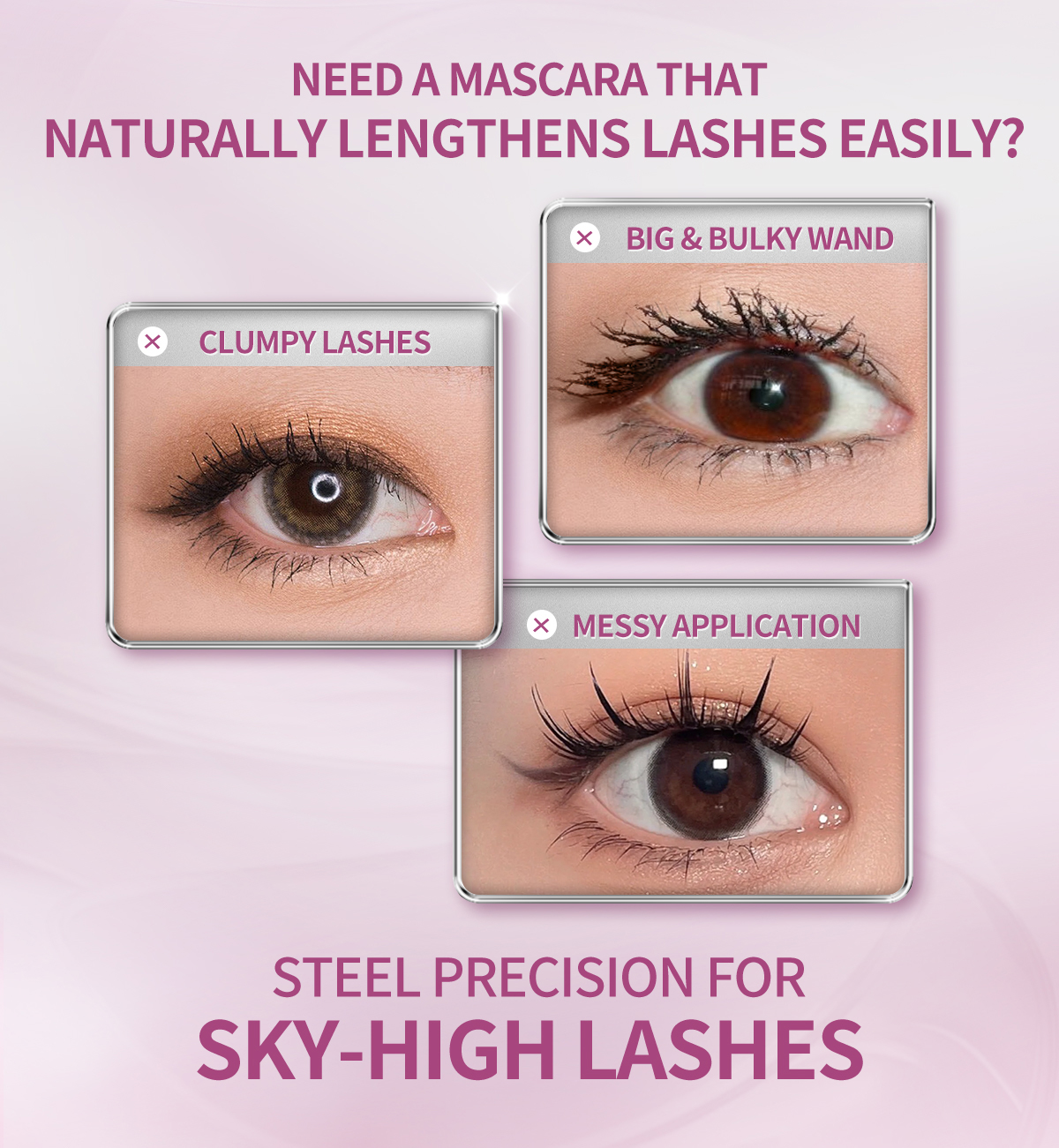 barenbliss BNB Roll to Length Steel Mascara | Longwearing Mascara ...