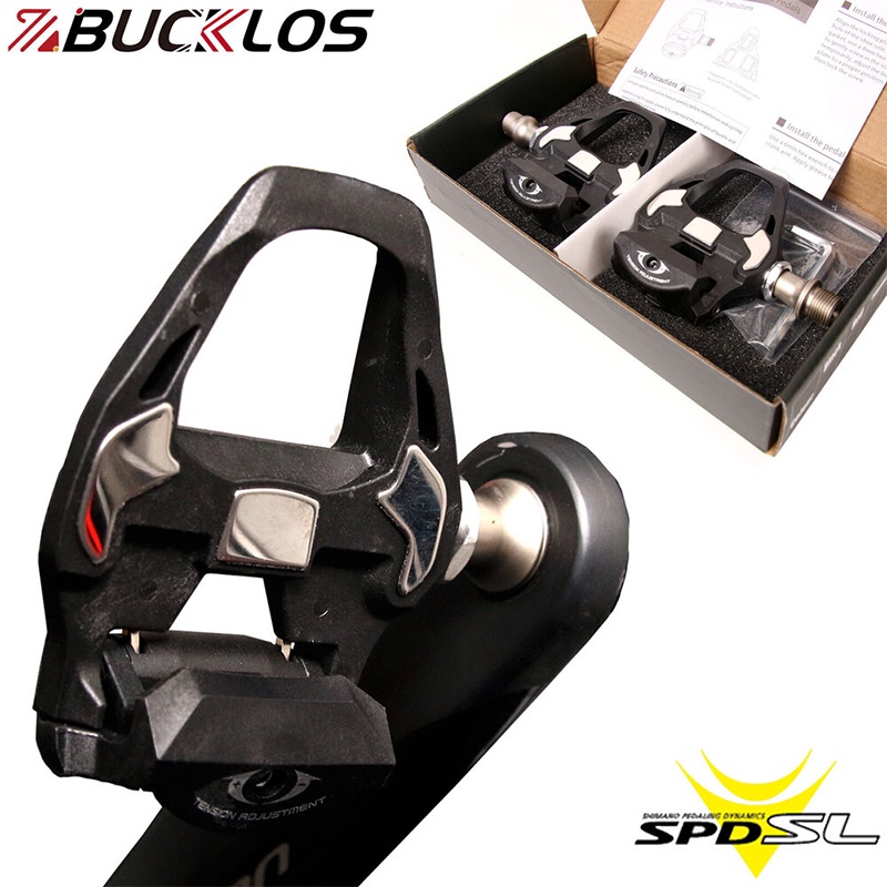 BUCKLOS R8000 Road Bike Pedal Original Self-locking Pedals Profession ...