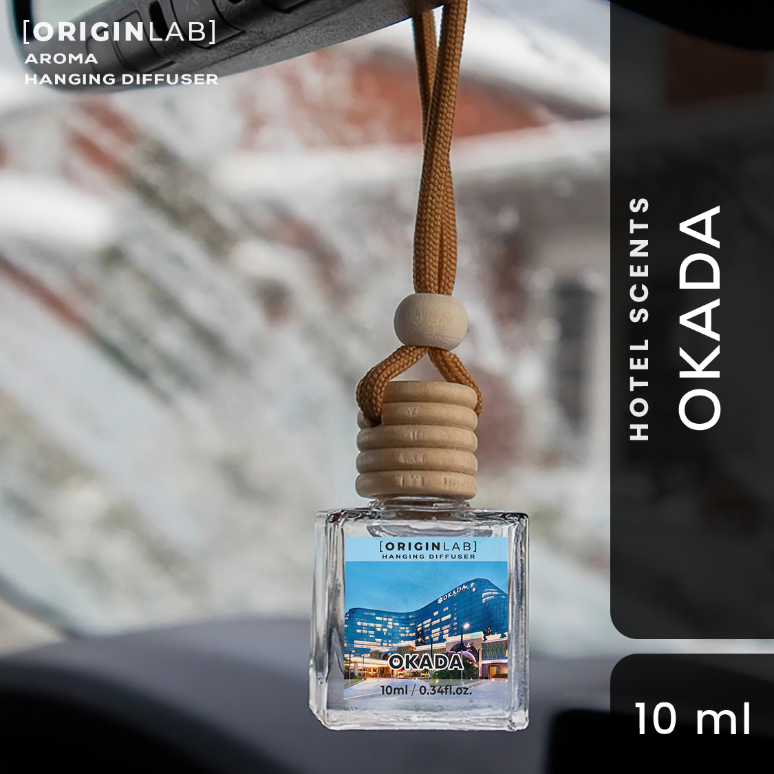 OriginLab- OKADA Hanging Diffuser - Car Freshener - Air Diffuser - Car ...