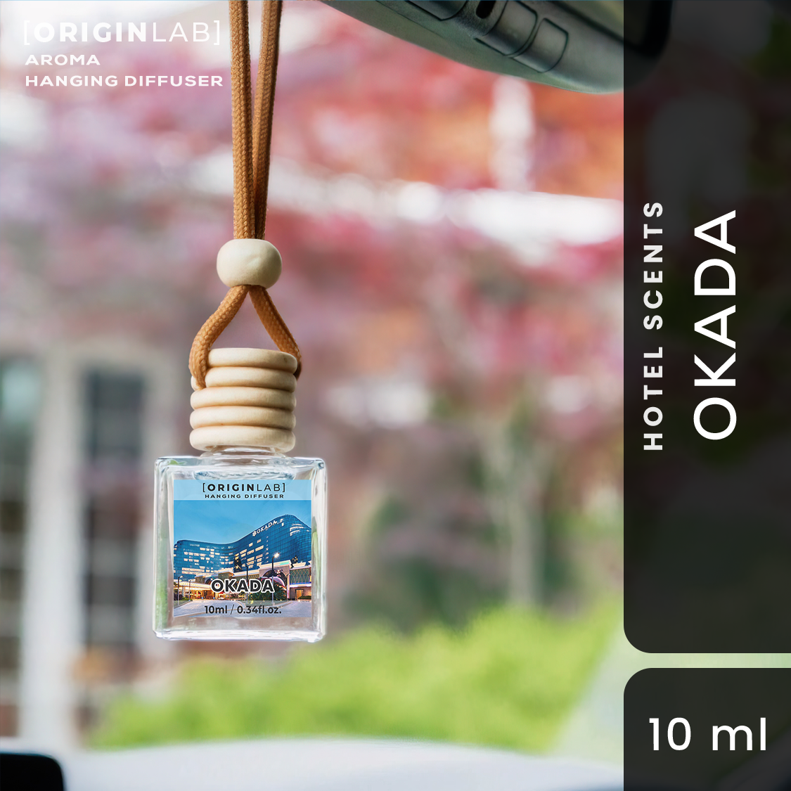 OriginLab- OKADA Hanging Diffuser - Car Freshener - Air Diffuser - Car ...