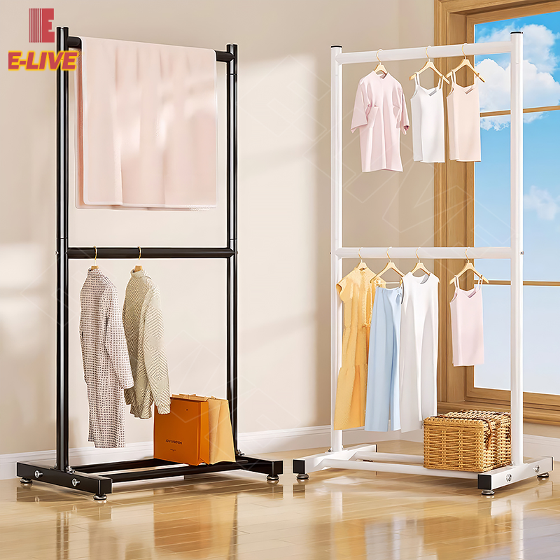 Clothes Drying Rack Cabinet Hanger Metal Frame Sampayan Stainless ...