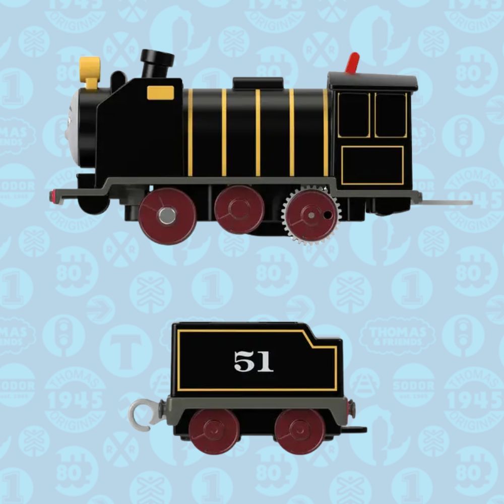 Thomas & Friends Donald Motorized Favorite Engine Die-Cast Toy Train ...