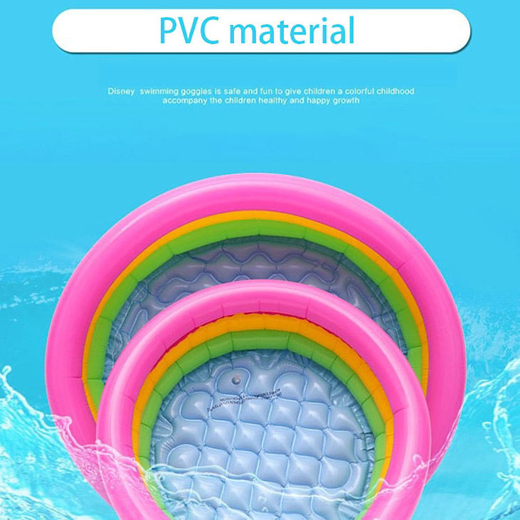 Inflatable Pool For Kids Inflatable Rainbow Round Pool Swimming Pool ...
