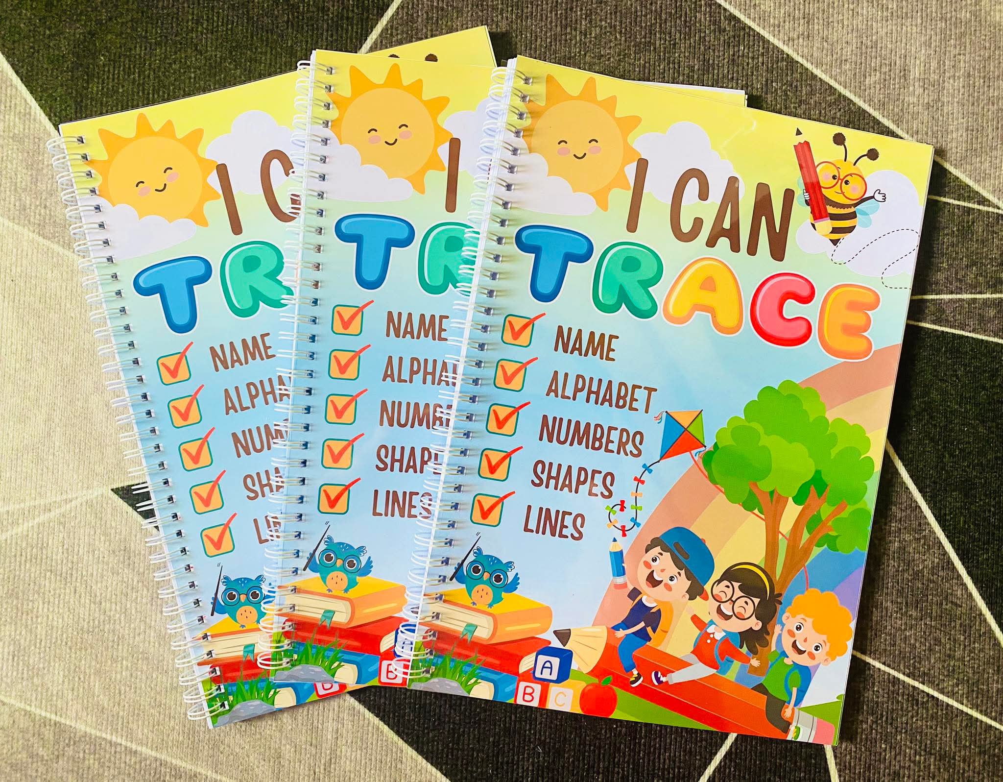 BIG Size Tracing Activity Book All-in-One Workbook with Personalized ...