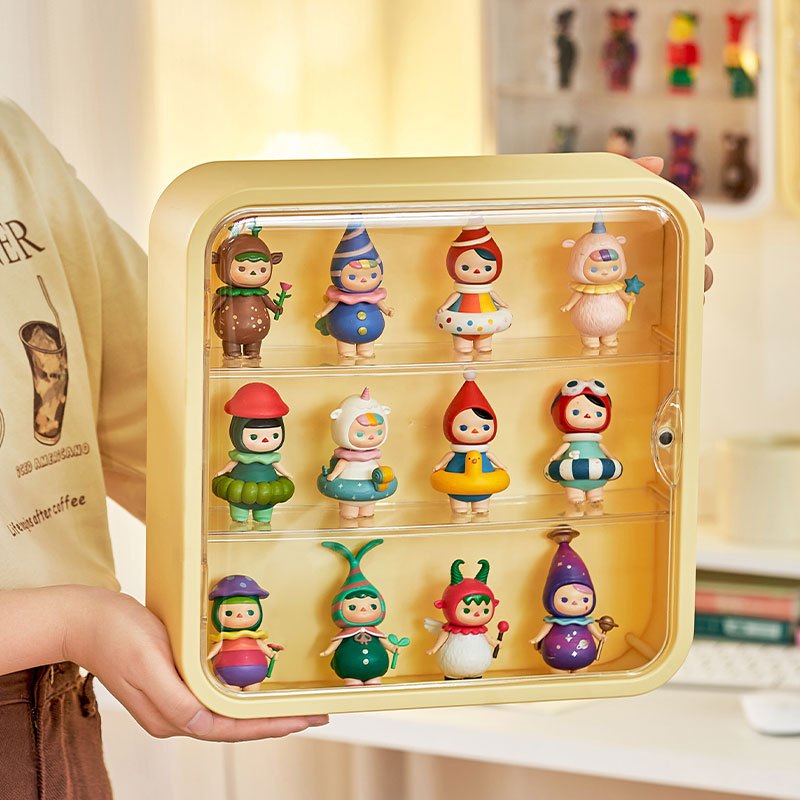 Dust Proof Acrylic Blind Box Showcase Anime Figures Display Case Garage