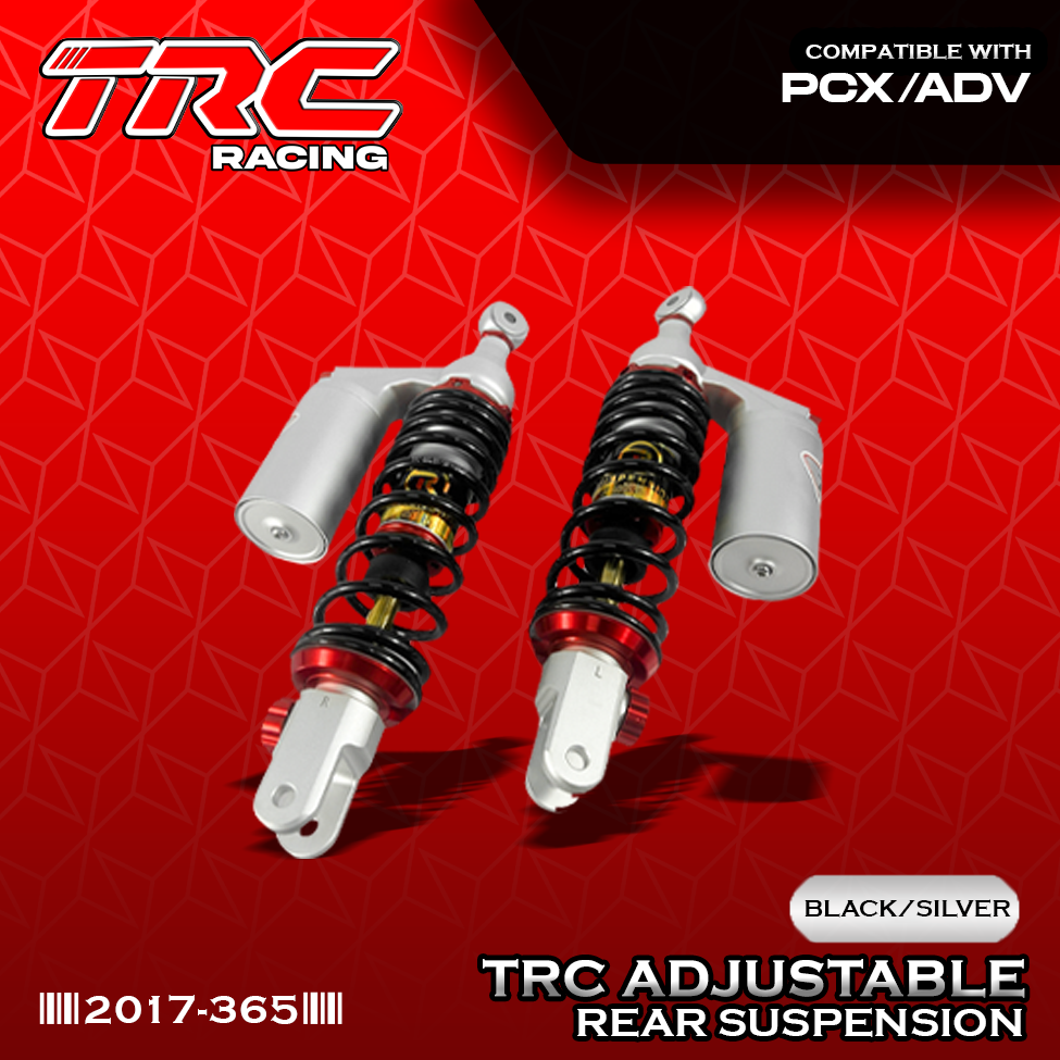 TRC Racing NG-SERIES FULLY ADJUSTABLE 365MM REAR SHOCK SUSPENSION FOR ...