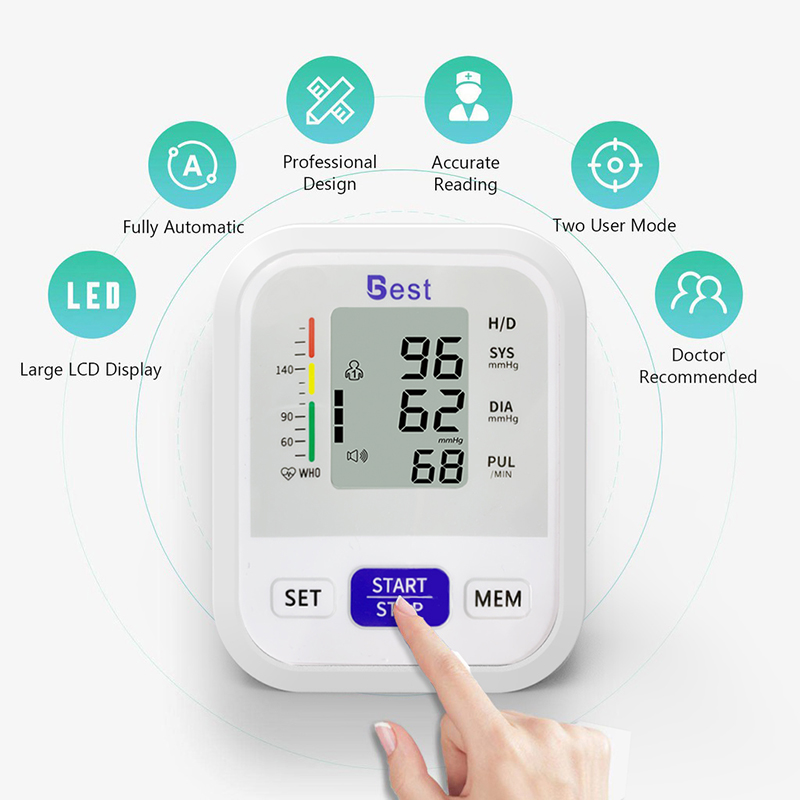 Best Original Electronic BP Blood Pressure Monitor Arm type, Arm style ...
