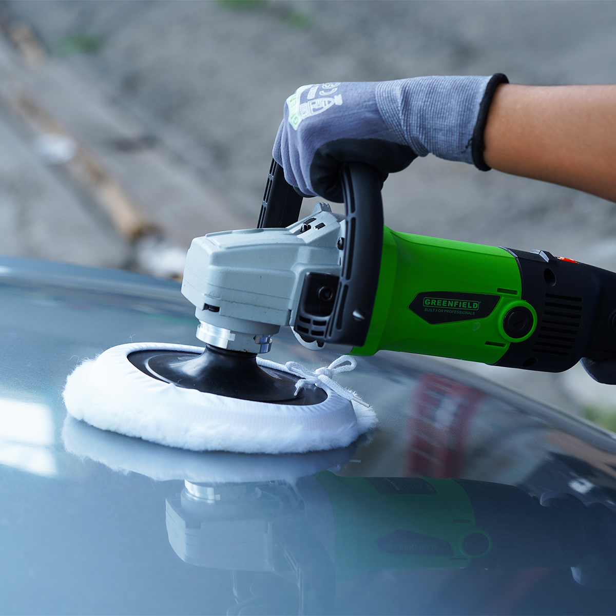 Greenfield Rotary Polisher 1300W | Shopee Philippines