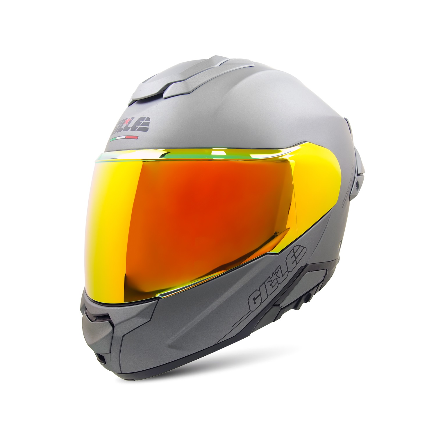 【EAGLE SPEED】GILLE MODULAR HELMET AF10 ORION #1 MATTE GRAY DUAL VISOR ...