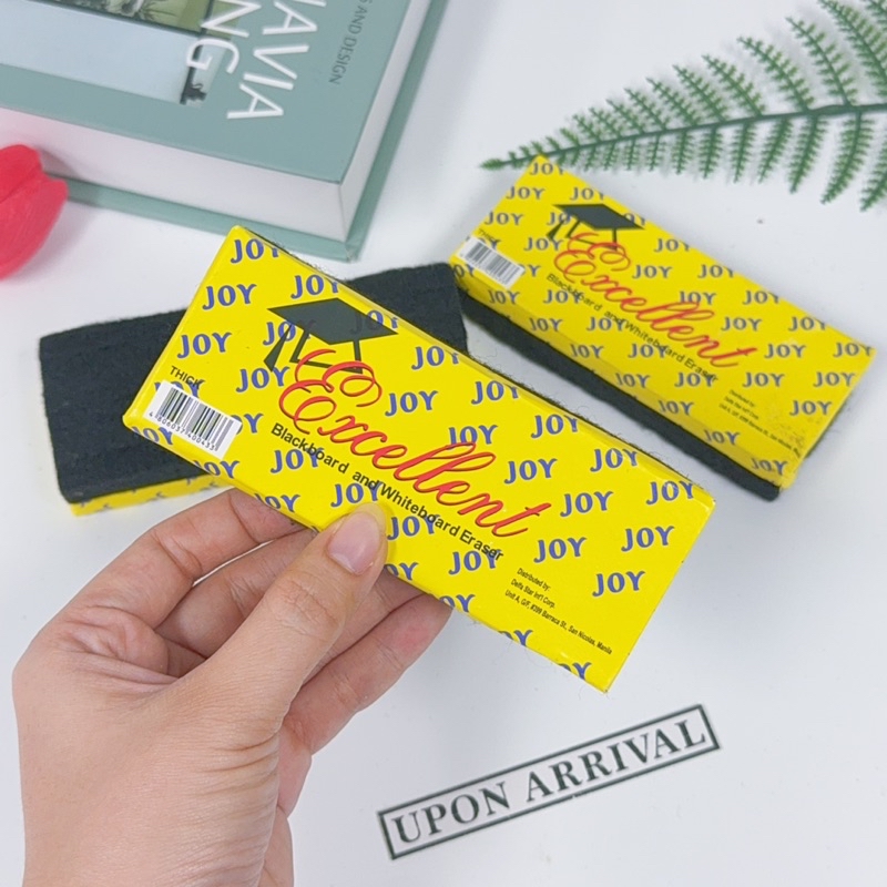 JOY Thick Big Eraser Blackboard And Whiteboard Eraser Size 12.8cm* 2 ...