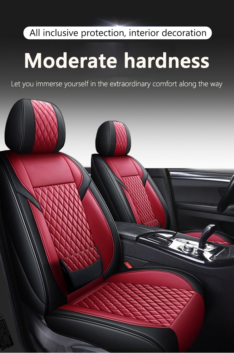 Ford exclusive 5-seat leather car seat cover for EcoSport Focus SFiesta ...