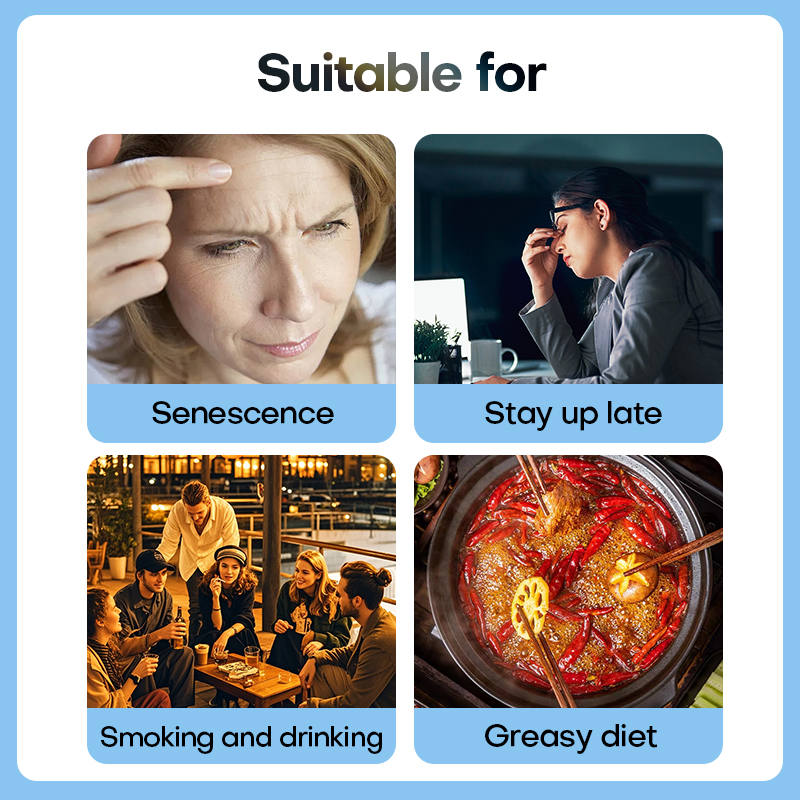 9Young Basic Glutathione Collagen Capsules with Zinc, Vitamin C, Niacin ...