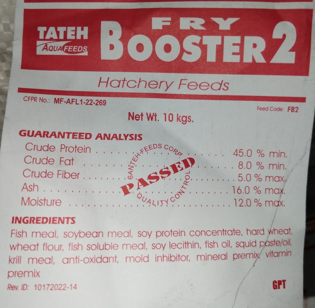 Tateh Fry Booster 2 Fish Fry Food 1Kg | Shopee Philippines
