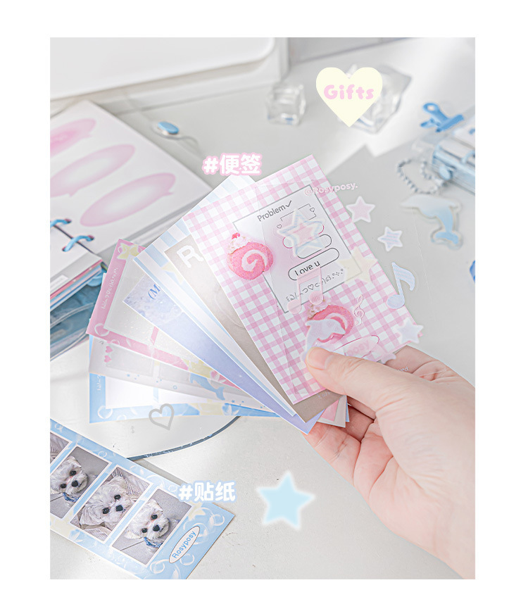 RosyPosy Dialog box Series M5 Notebook Notepad Loose-leaf Planner ...