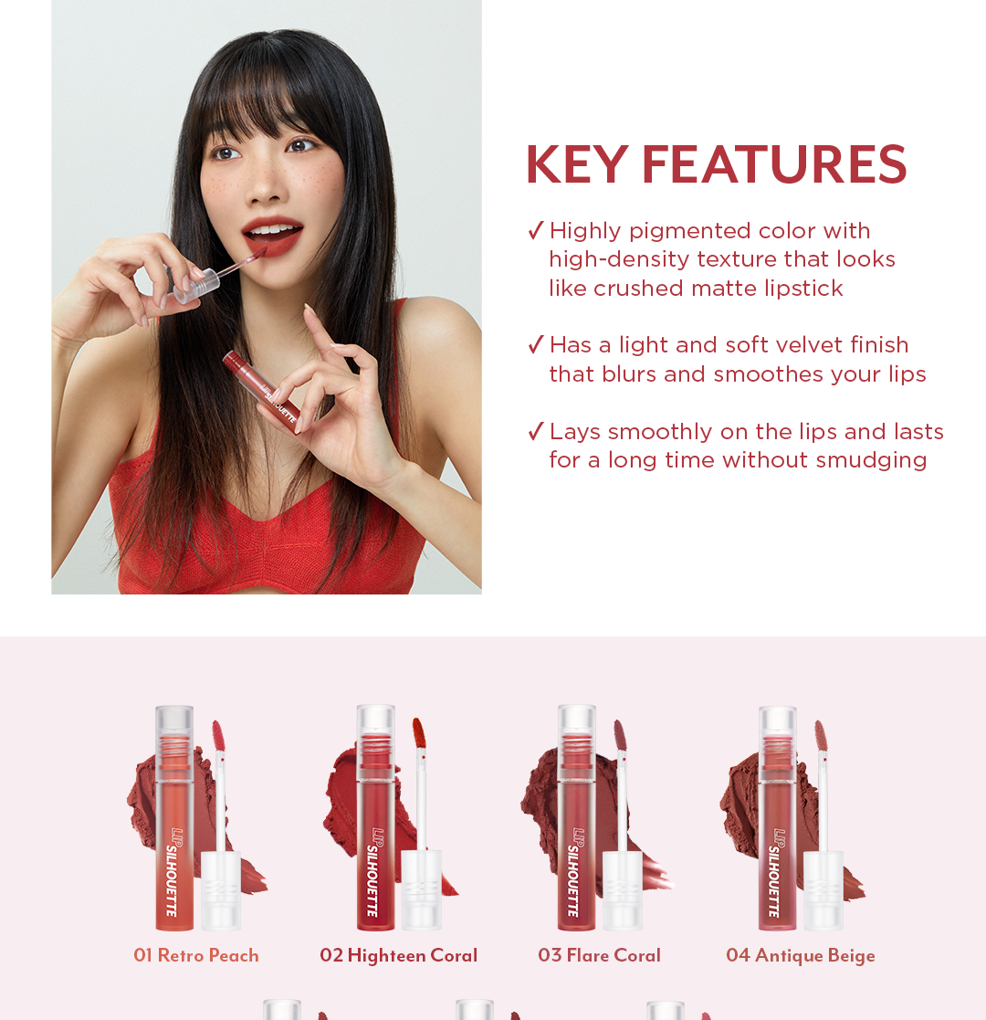 I'M MEME Lip Silhouette Matte Velvet Tint | Shopee Philippines