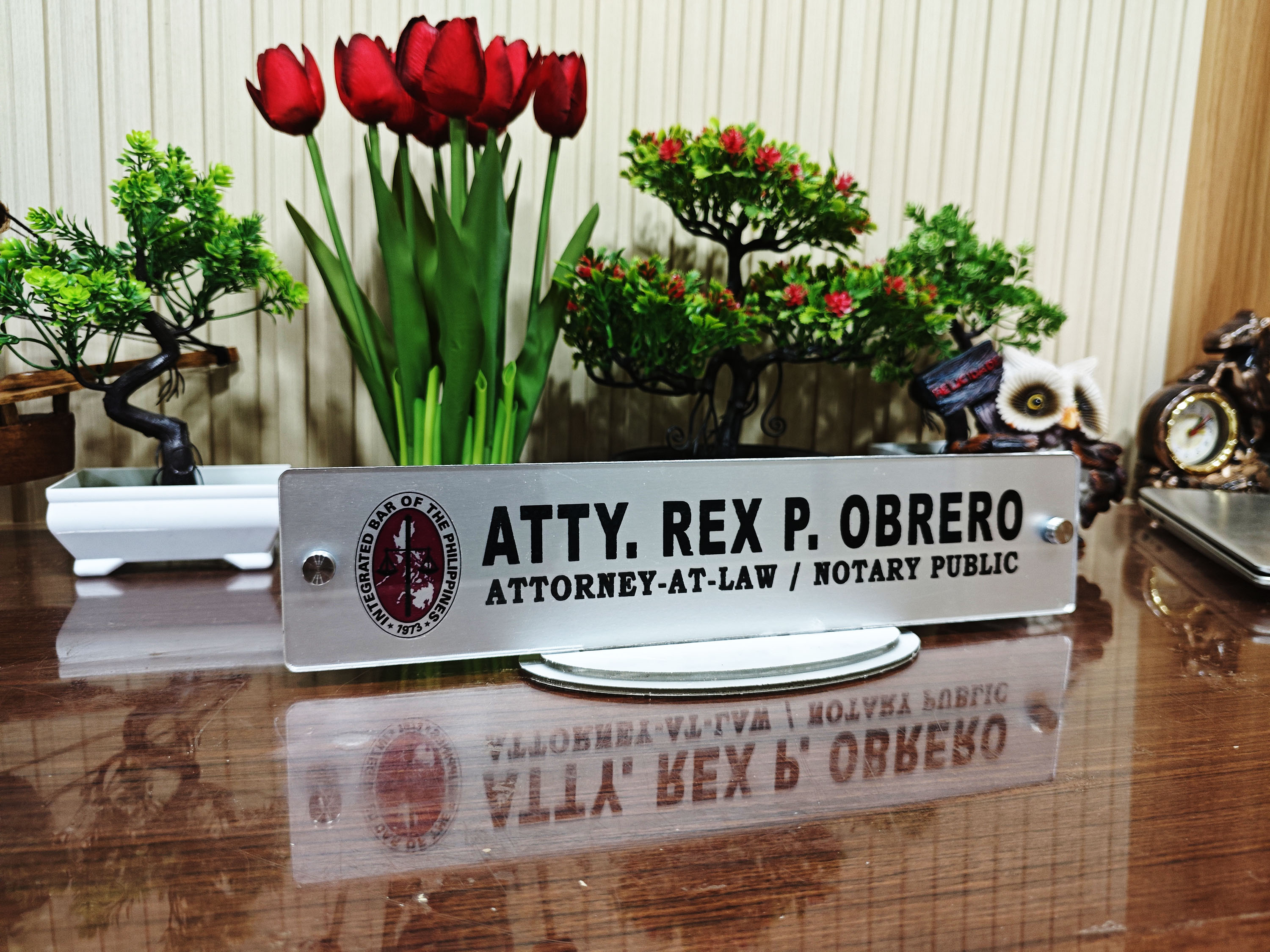 Desk/Table Name Plate (Acrylic) - Premium | Shopee Philippines