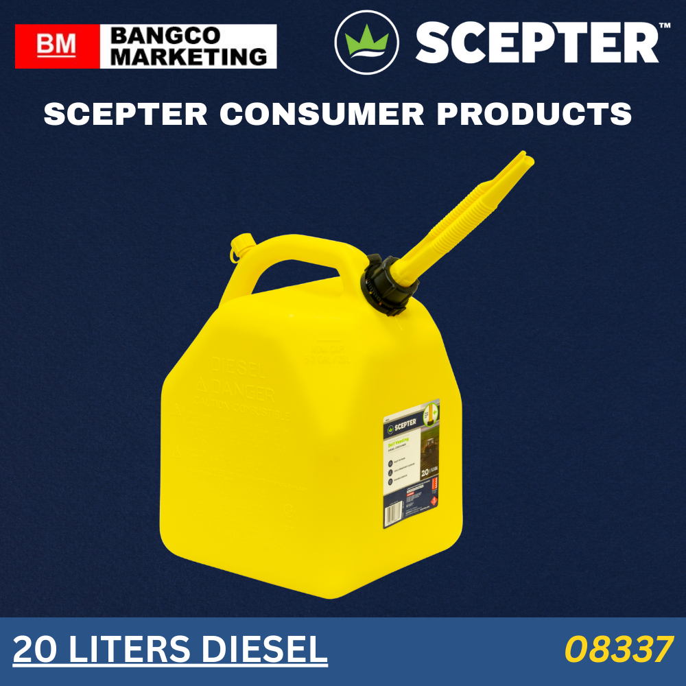 SCEPTER 20 LITERS DIESEL CONTAINER (CONSUMER SPECIALITY CONTAINERS ...